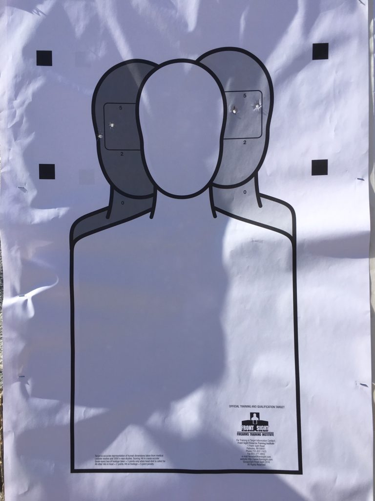 Front Sight Hostage Targets | Dave's Gun Maintenance, Gear Reviews ...